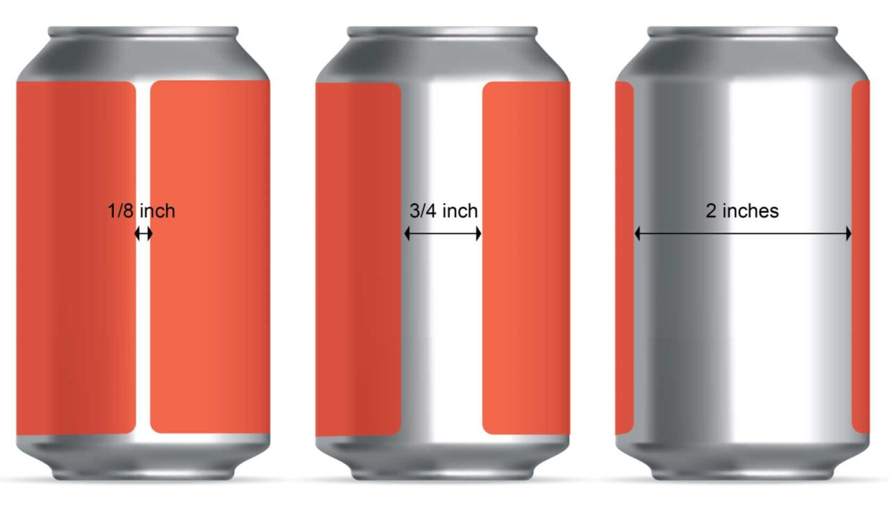 Beer Can Labels — Full Color Coasters