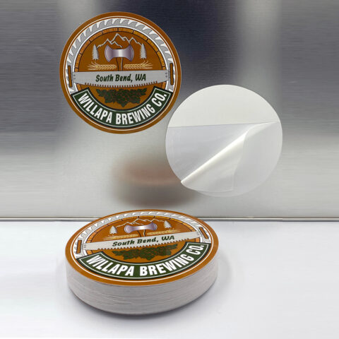 Custom Stickers and Magnets — Full Color Coasters