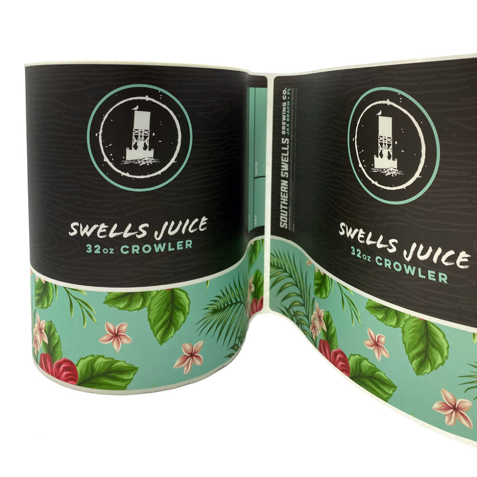 Beer Can Labels — Full Color Coasters