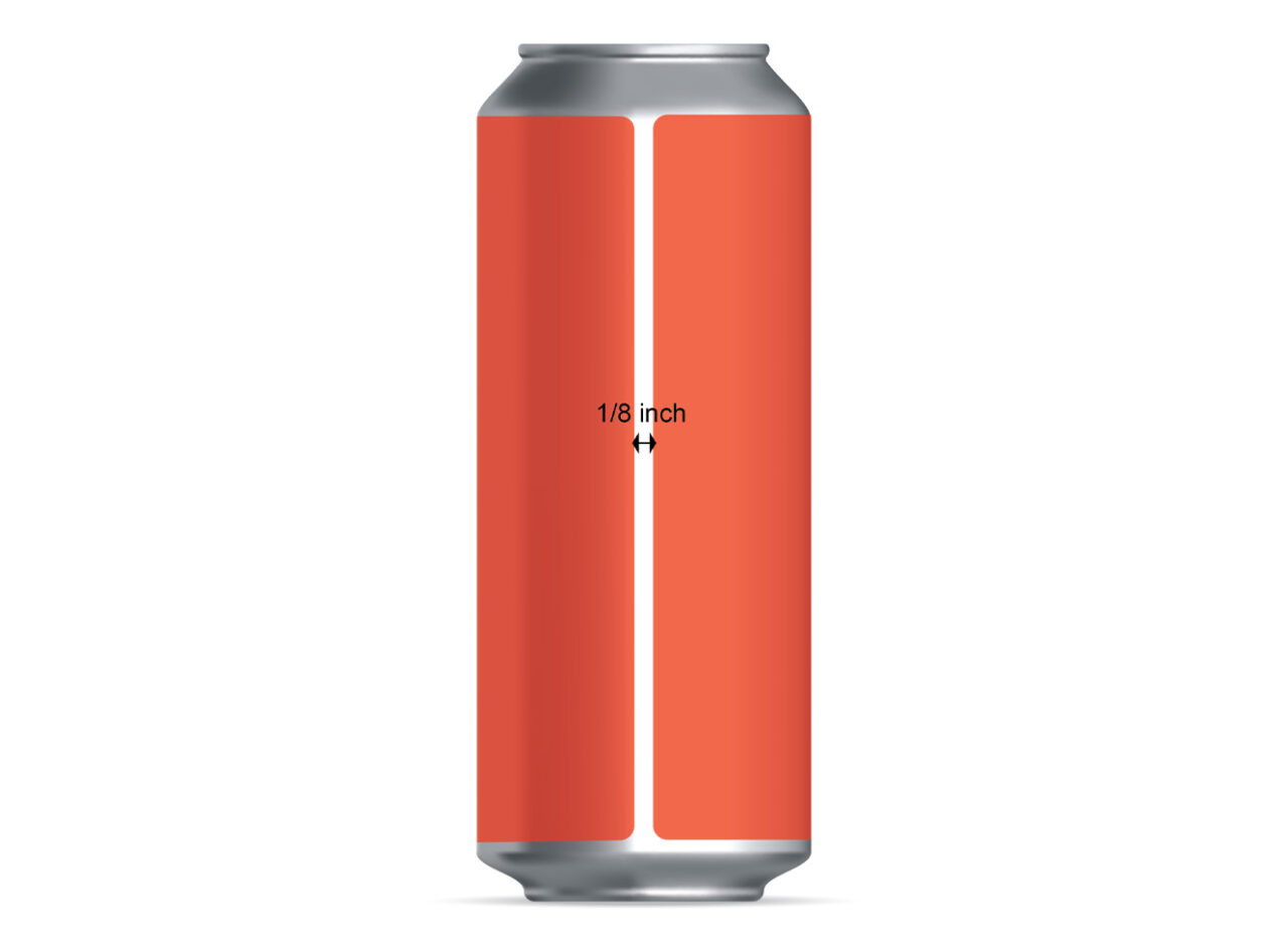 Beer Can Labels — Full Color Coasters